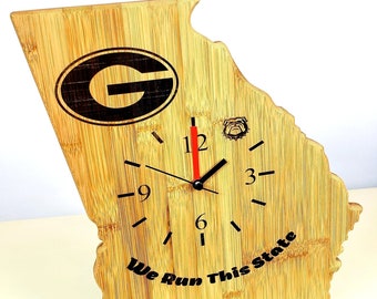 Wooden Shaped Clock - Etsy