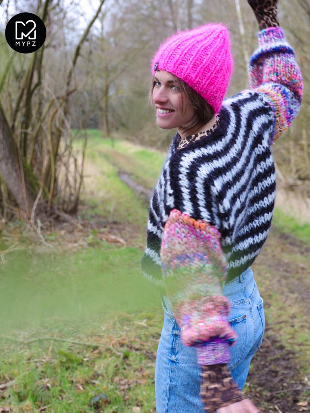 Dutch Knit Pattern - Chunky Mohair Pullover Trailerrash - Etsy