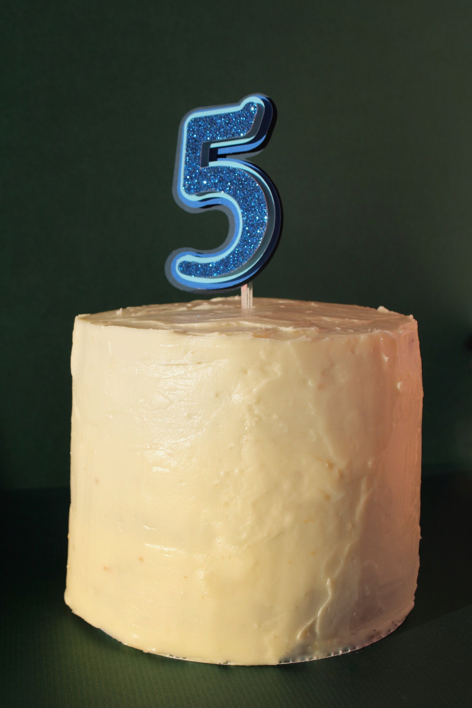 3D Number Cake Topper - Etsy