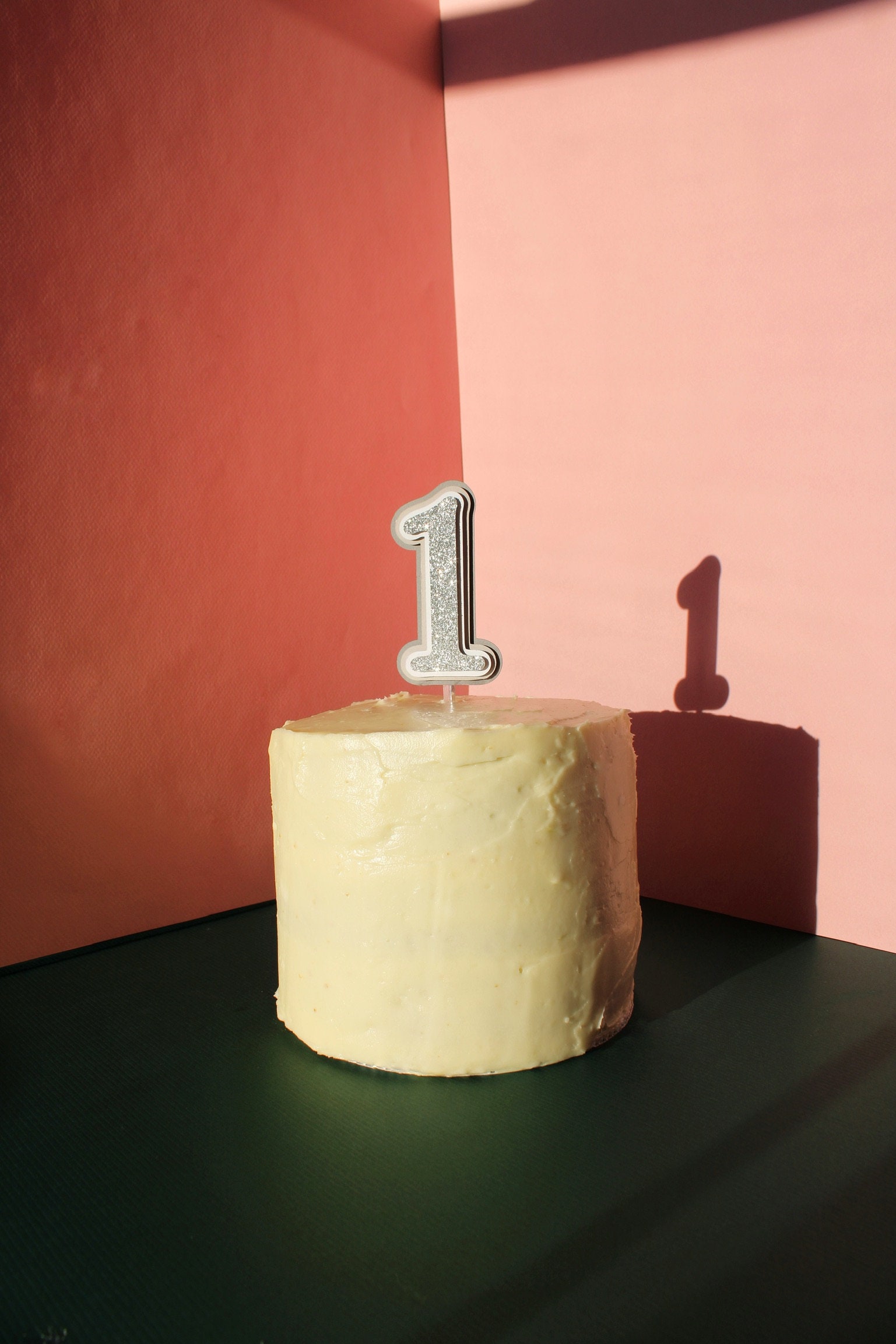 3D Number Cake Topper - Etsy