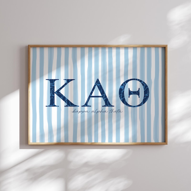 Sorority Posters Theta - Etsy