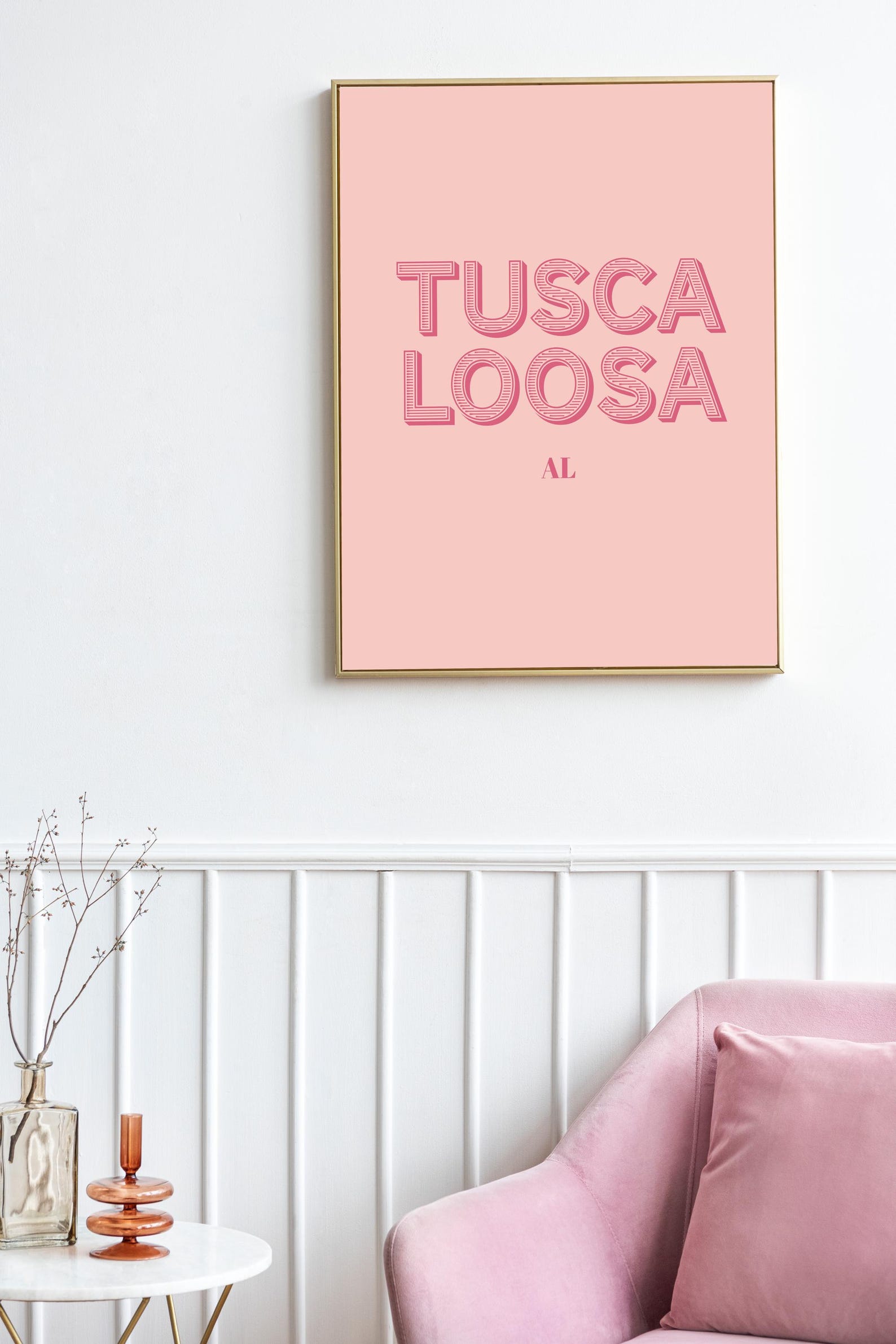 Alabama Print, College Wall Art, Tuscaloosa Print, Bama Wall Art, Dorm ...