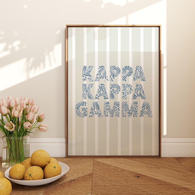 Kappa Kappa Gamma Wall Decor - Etsy