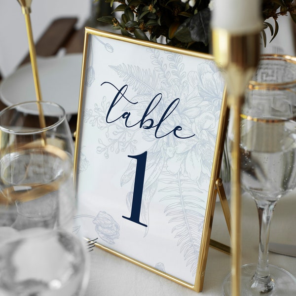 Vintage Table Number - Etsy