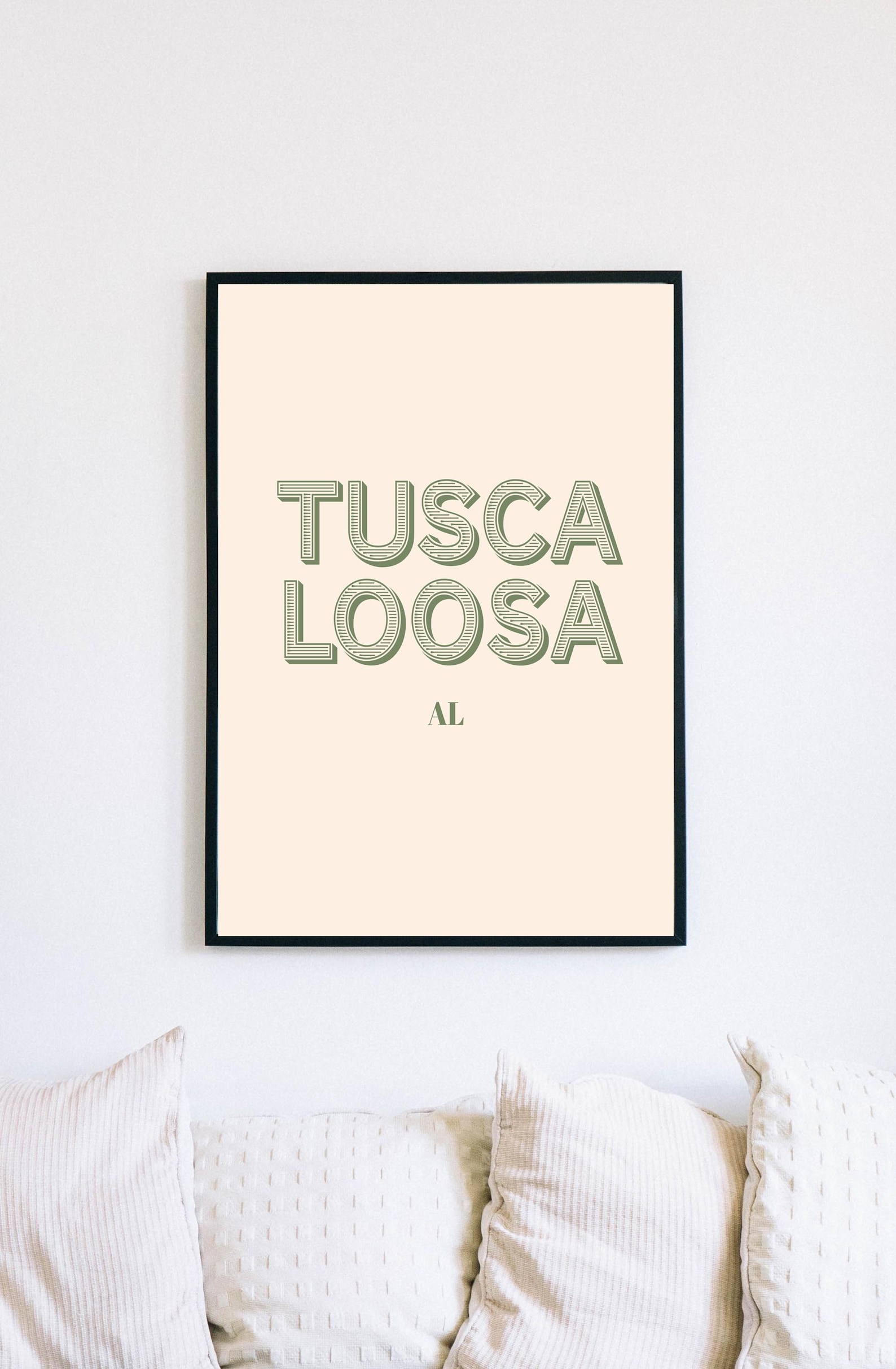 Alabama Print, College Wall Art, Tuscaloosa Print, Bama Wall Art, Dorm ...