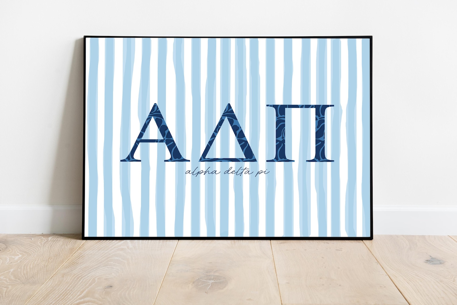 Alpha Delta Pi Art, Sorority Wall Art, Adpi Print, Alpha Delta Pi Wall ...