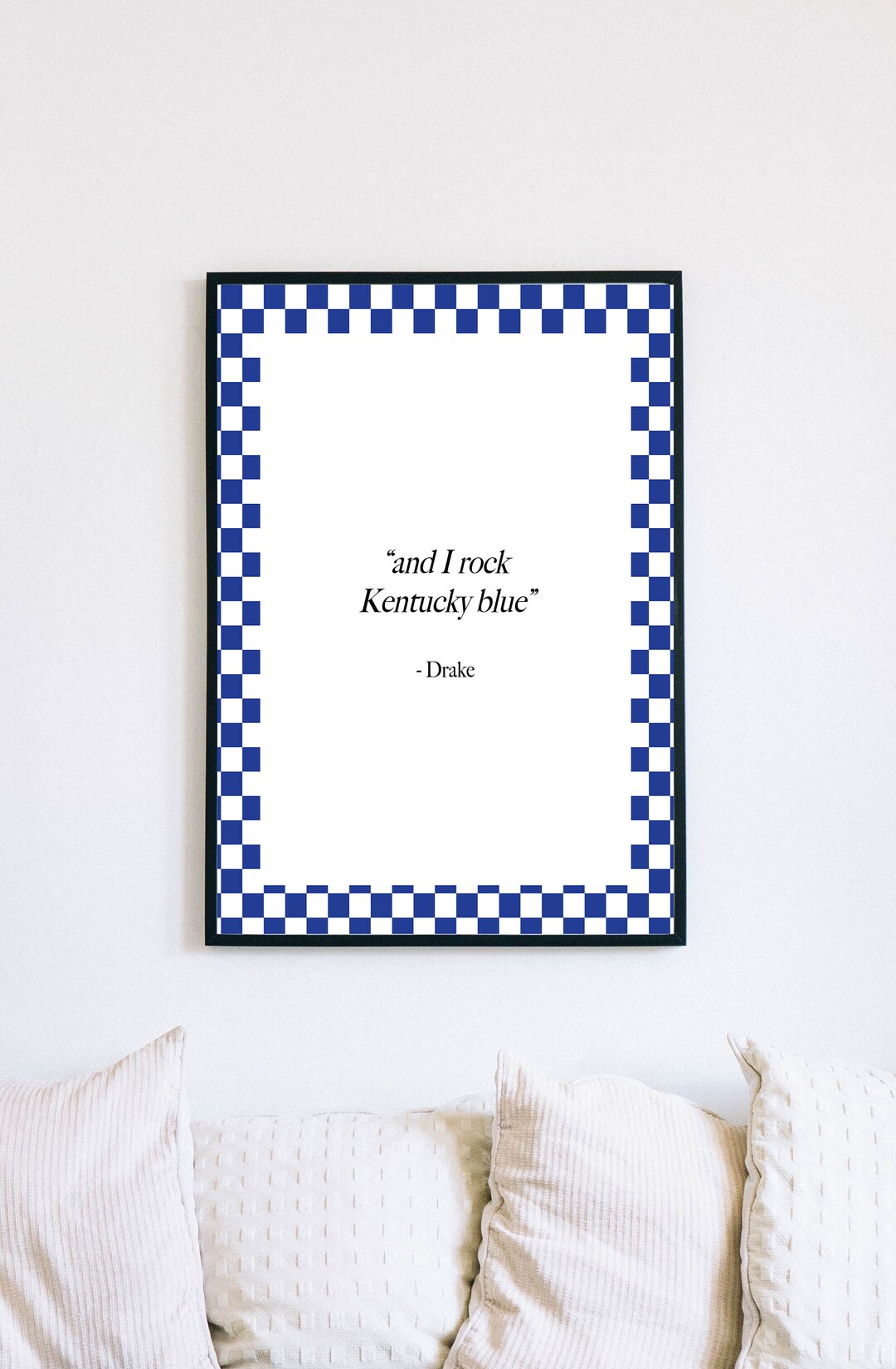 Kentucky Print, College Wall Art, Wildcats Print, UK Wall Art, Dorm ...