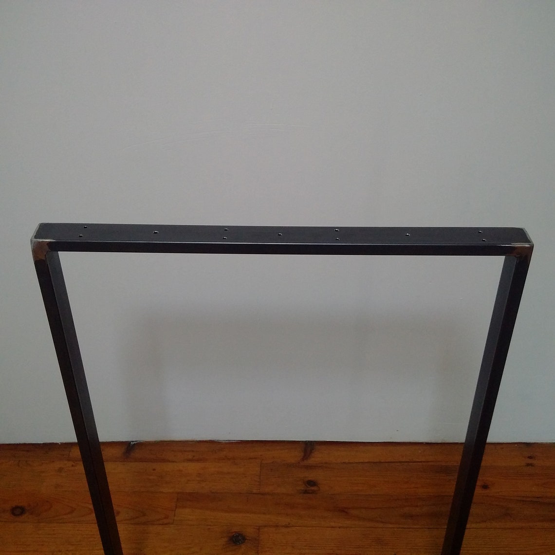 Custom Metal Rectangle Table Leg Industrial & Artisanal Style Single - Etsy