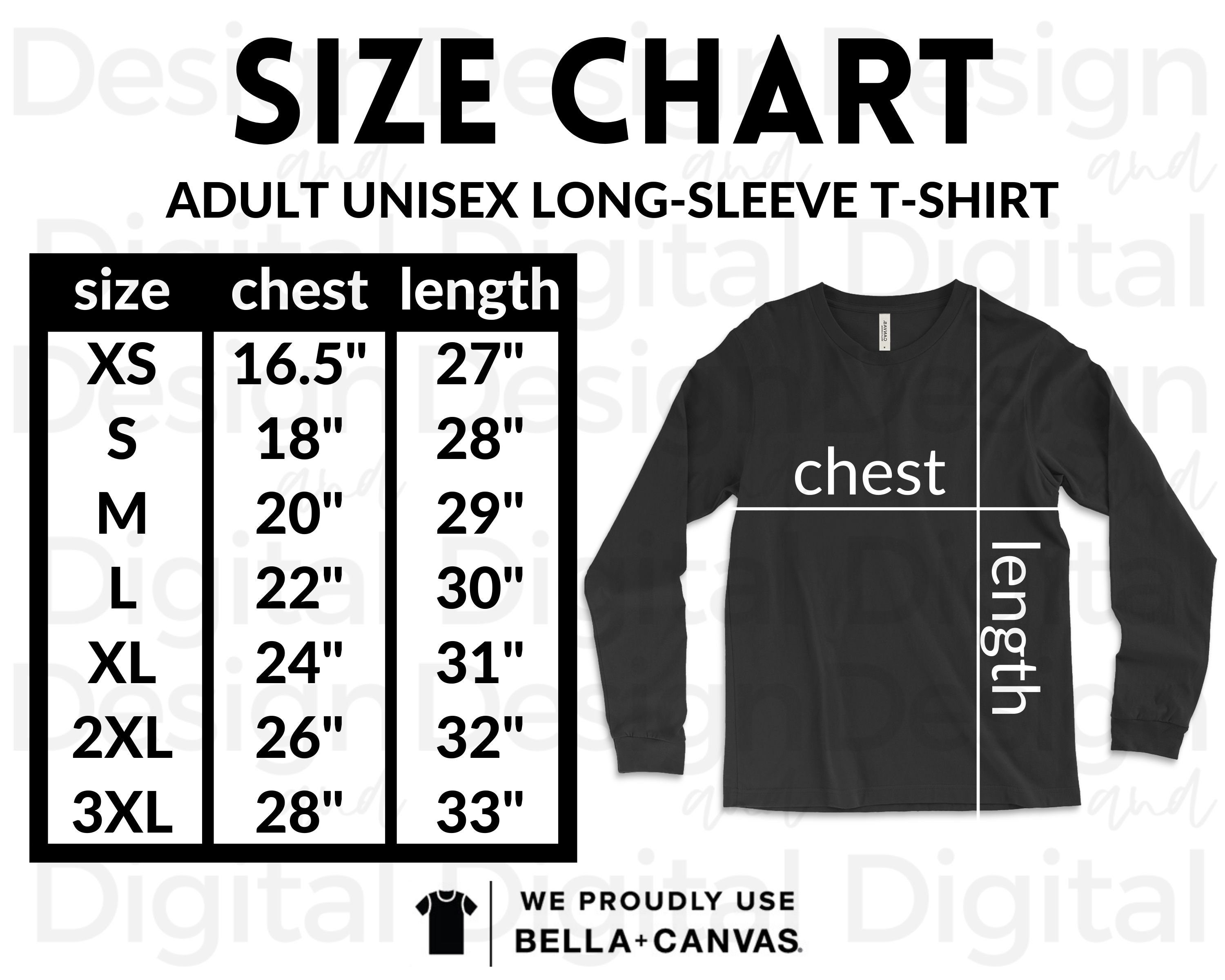 bella-canvas-size-chart-bundle-bella-canvas-sizing-bundle-etsy