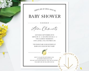 Open House Baby Shower Invitation | Etsy