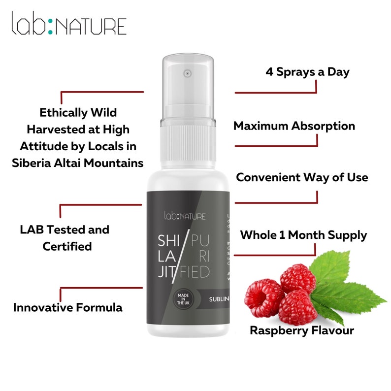 Shilajit Oral Spray Powerful Energy Booster 20ml - Etsy