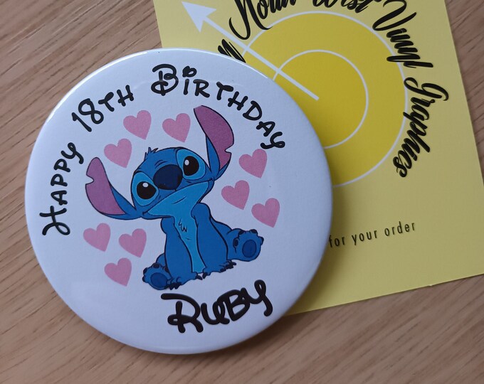 Mini Birthday Pin Set - Etsy