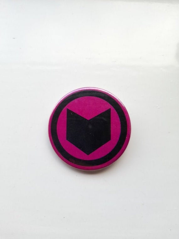 Hawkeye Inspired REPLICA Pin Badge 45mm - Etsy UK