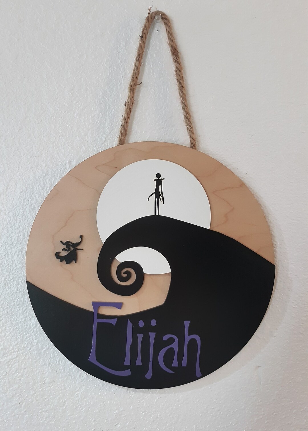 Nightmare Before Christmas Sign Custom Nursery Sign Kids - Etsy