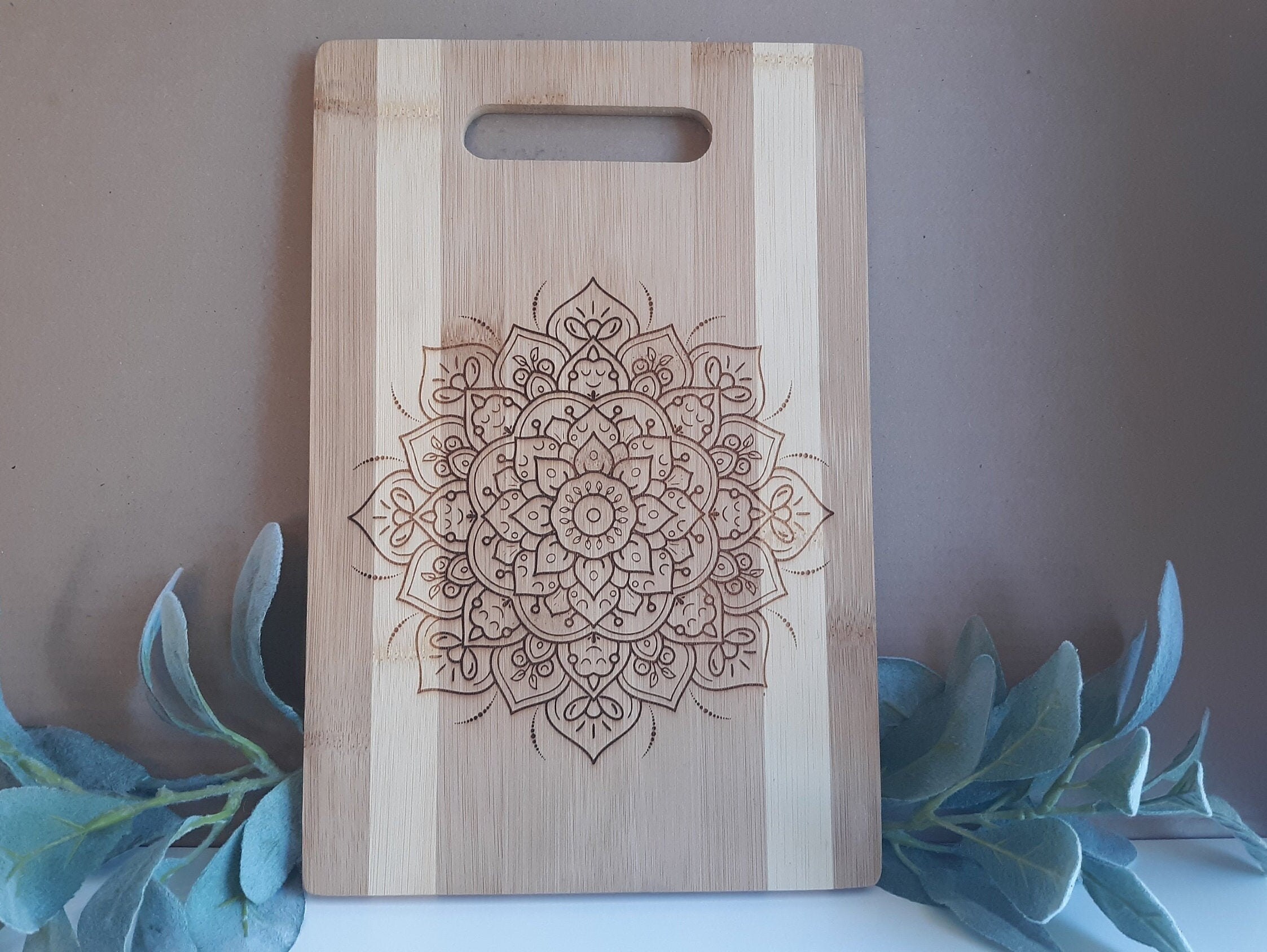 Mandala Cutting Board Mandala Art Gifts for Her Gifts for - Etsy