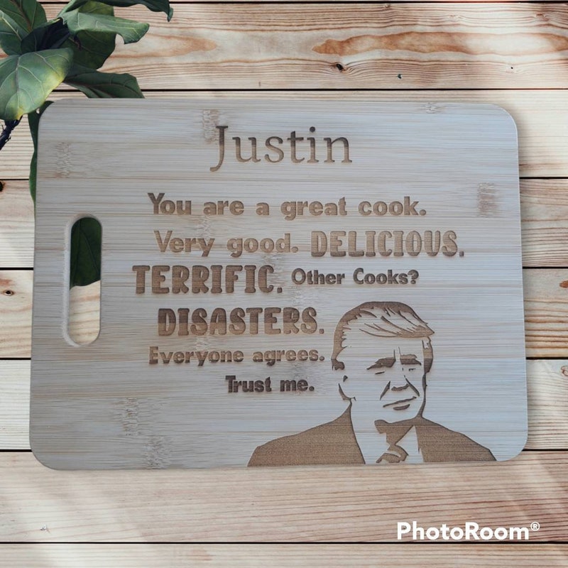 Donald Trump Cutting Board - Etsy