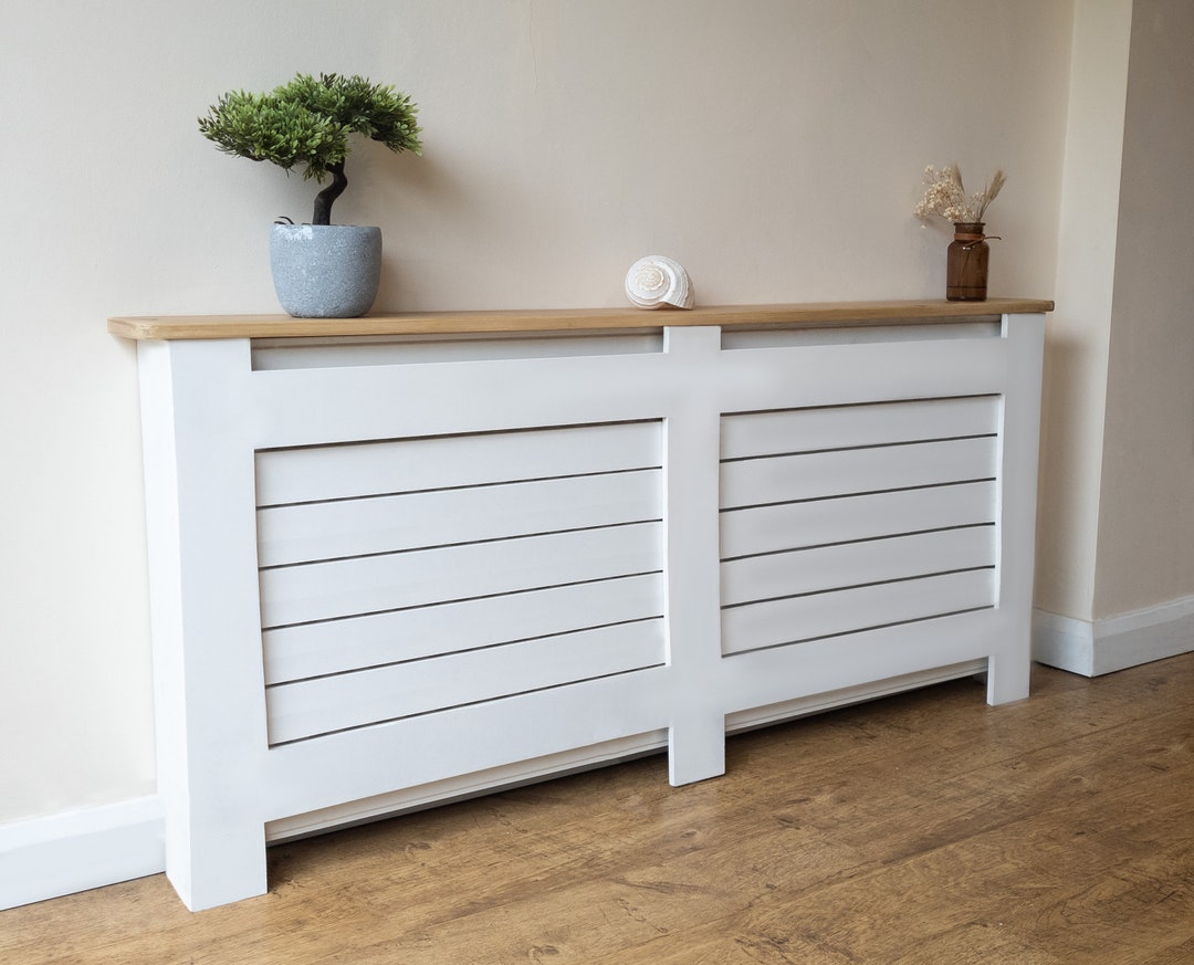 Radiator Cover Bespoke Hand Made Custom Horizontal Slats - Etsy UK