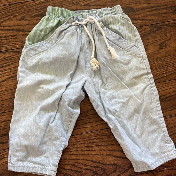 Jeans With M on Back Pocket - Etsy