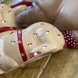 Vintage Kimple Mold Ceramic Reindeer, Set of Two, 1980s, Rare - Etsy