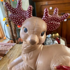 Vintage Kimple Mold Ceramic Reindeer, Set of Two, 1980s, Rare - Etsy