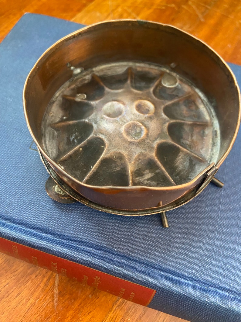 Vintage Copper Steel Drum / Pan Drum Ashtray - Etsy