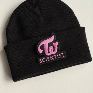 Twice Scientist Logo Embroidered Patches, Iron / Sew on Patches, Kpop ...