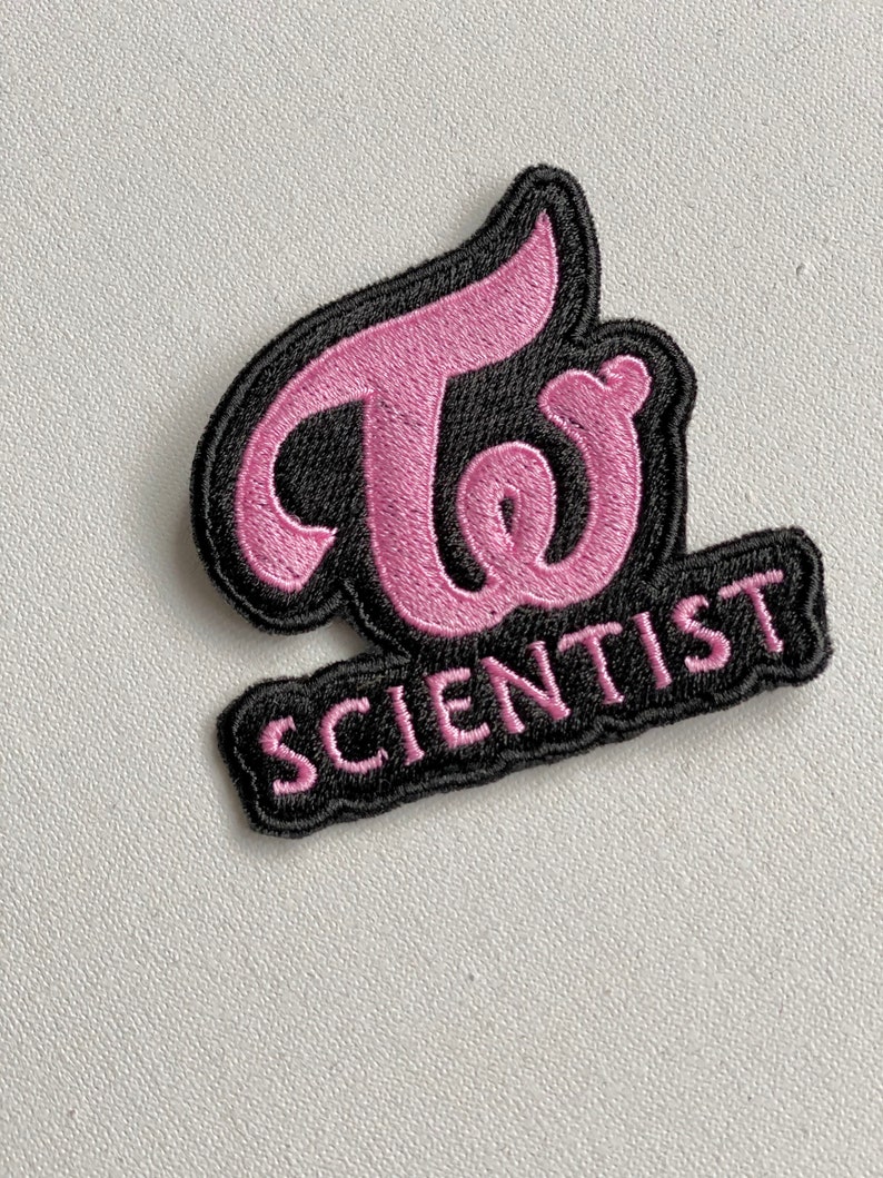 Twice Scientist Logo Embroidered Patches Iron on Patches Sew - Etsy