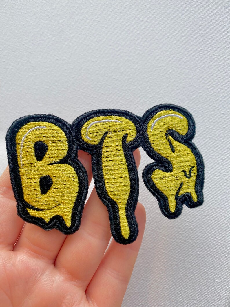 BTS Butter Schrift Aufnäher Aufnäher/ Bügelbild Kpop - Etsy Schweiz