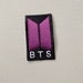 Bts and Army Logo Embroidered Patches, Iron / Sew on Patches, Kpop ...