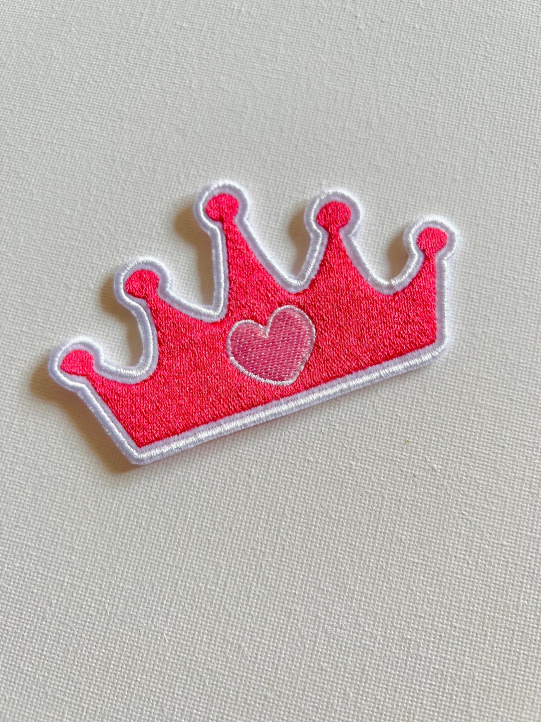 Crown Embroidered Patches Iron / Sew on Patches Cute - Etsy