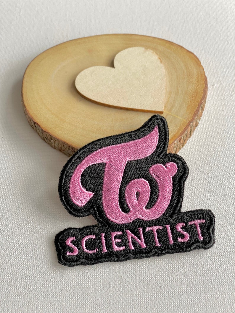 Twice Scientist Logo Embroidered Patches Iron on Patches Sew - Etsy