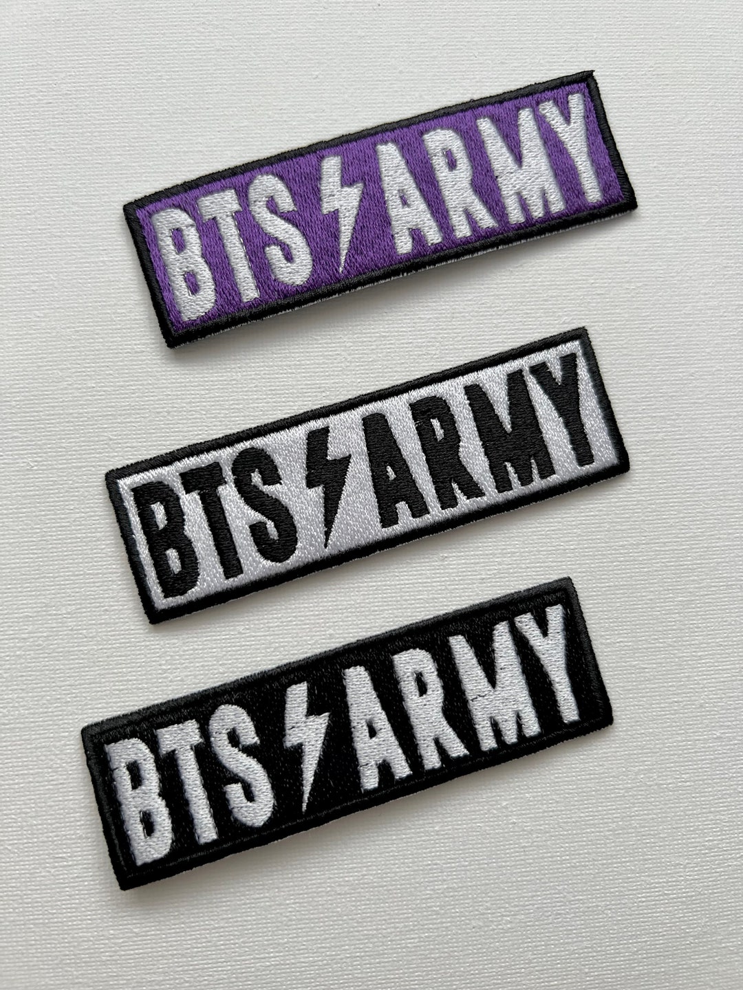 Bts Army Embroidered Patches, Sew on Patches, Kpop Patches, Bts Patches ...