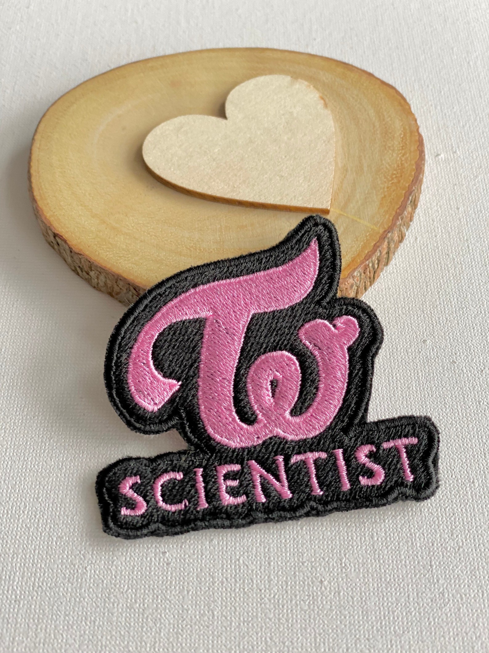 Twice Scientist Logo Embroidered Patches Iron on Patches Sew - Etsy