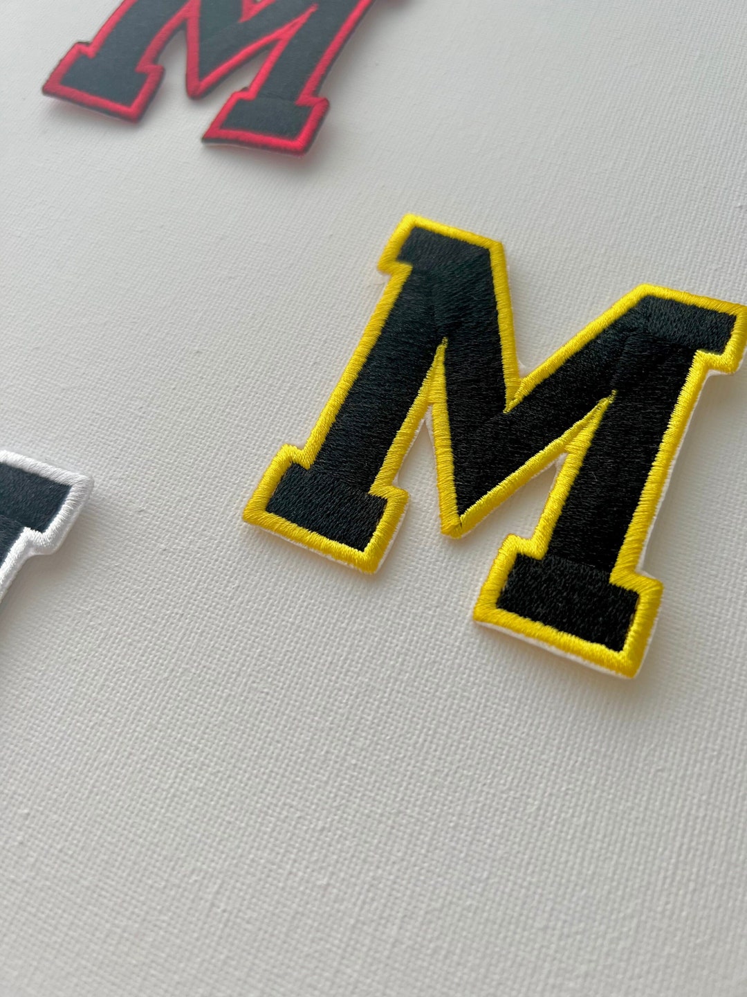 Letters Alphabet Embroidered Patches, Sew on Patches, Patches ...