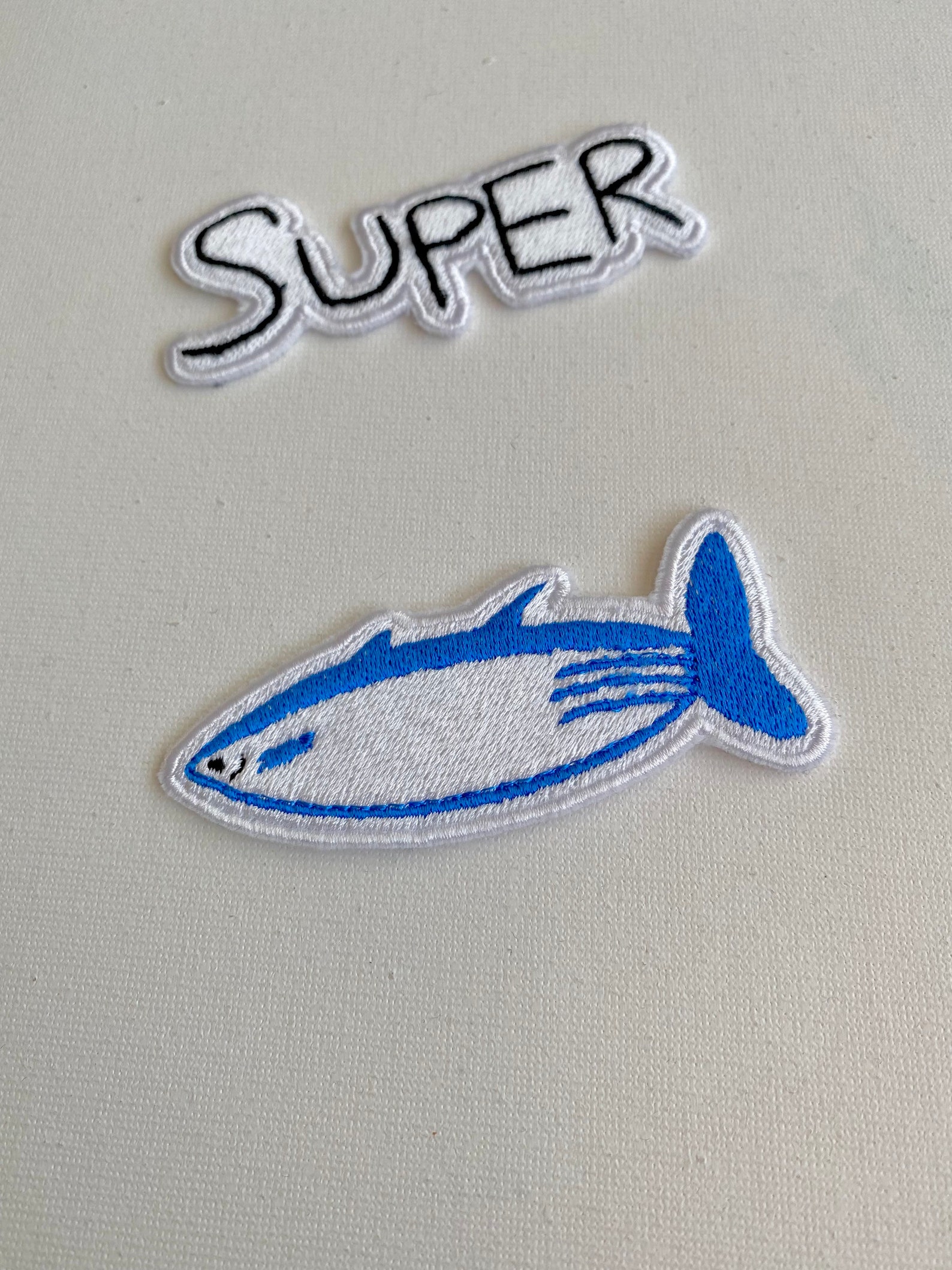 Super Tuna 슈퍼 참치 Embroidered Patches Iron / Sew on Patches - Etsy