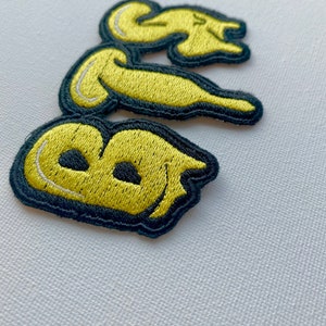 BTS Butter Font Embroidered Patches, Iron / Sew on Patches, Kpop ...