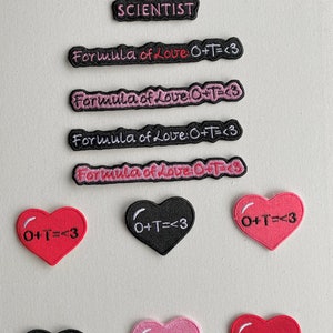 Twice Scientist Logo Embroidered Patches, Iron / Sew on Patches, Kpop Patches, Twice Once ...