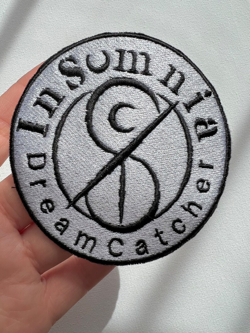 Dreamcatcher and Insomnia Logo Embroidered Patches Sew on - Etsy