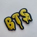 BTS Butter Font Embroidered Patches, Iron / Sew on Patches, Kpop ...