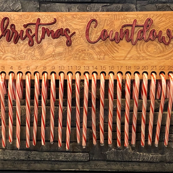 Christmas Candy Calendar - Etsy