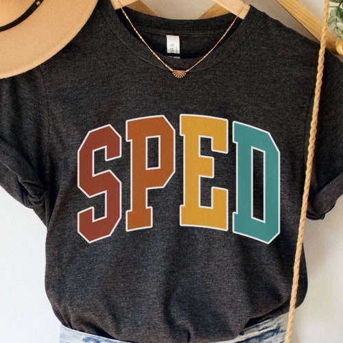 Special Education Teacher Shirts Sped Teacher Shirt Gifts - Etsy