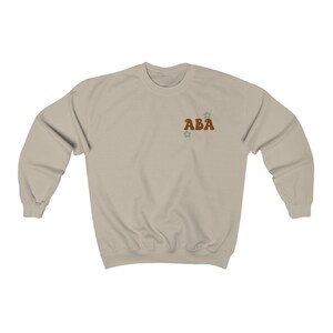 Aba Sweatshirt Bcba Shirt Rbt Shirts Behavior Analyst Aba Therapy ...