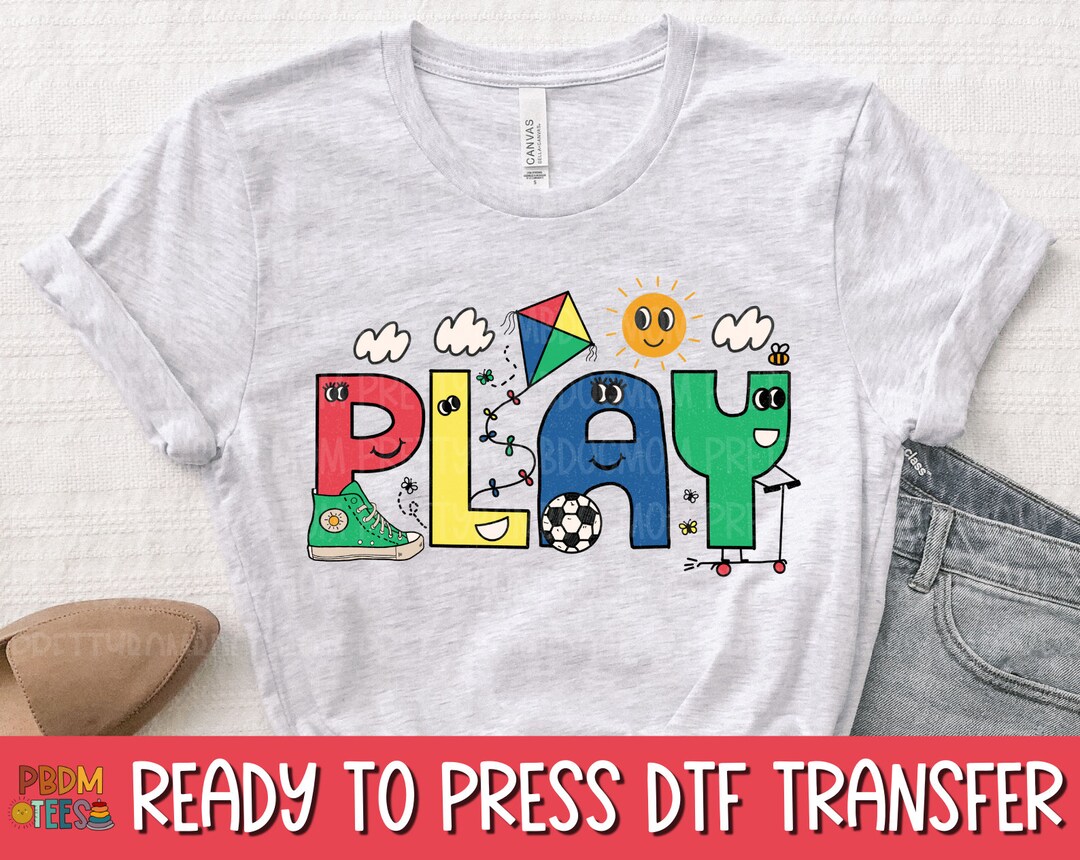 Ot Ready to Press Transfer Occupational Therapy Shirt Transfer Play ...