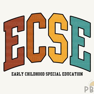 Ecse Png Back to School Png Teacher Life Png Sublimation Groovy Teacher ...