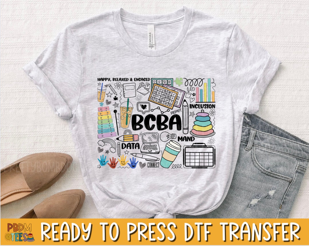 Bcba Dtf Transfer Ready to Press Aba Transfer Rbt Transfer Board ...