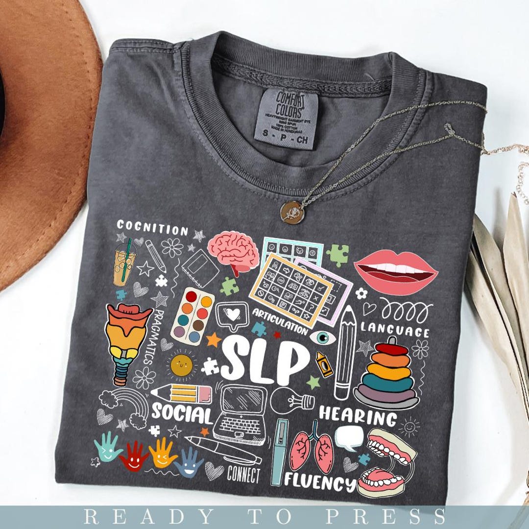 SLP Ready to Press Transfer Speech Language Path Dtf Transfers Ready to ...