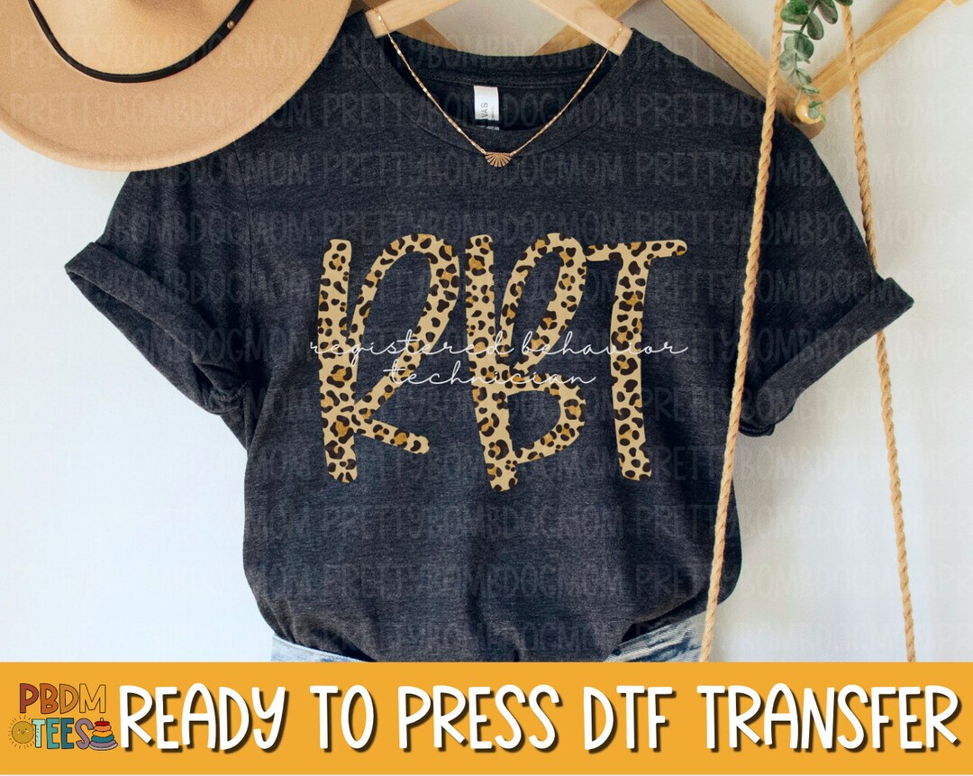 RBT Dtf Transfer Ready to Press Aba Transfer Rbt Transfer Rbt Transfer ...