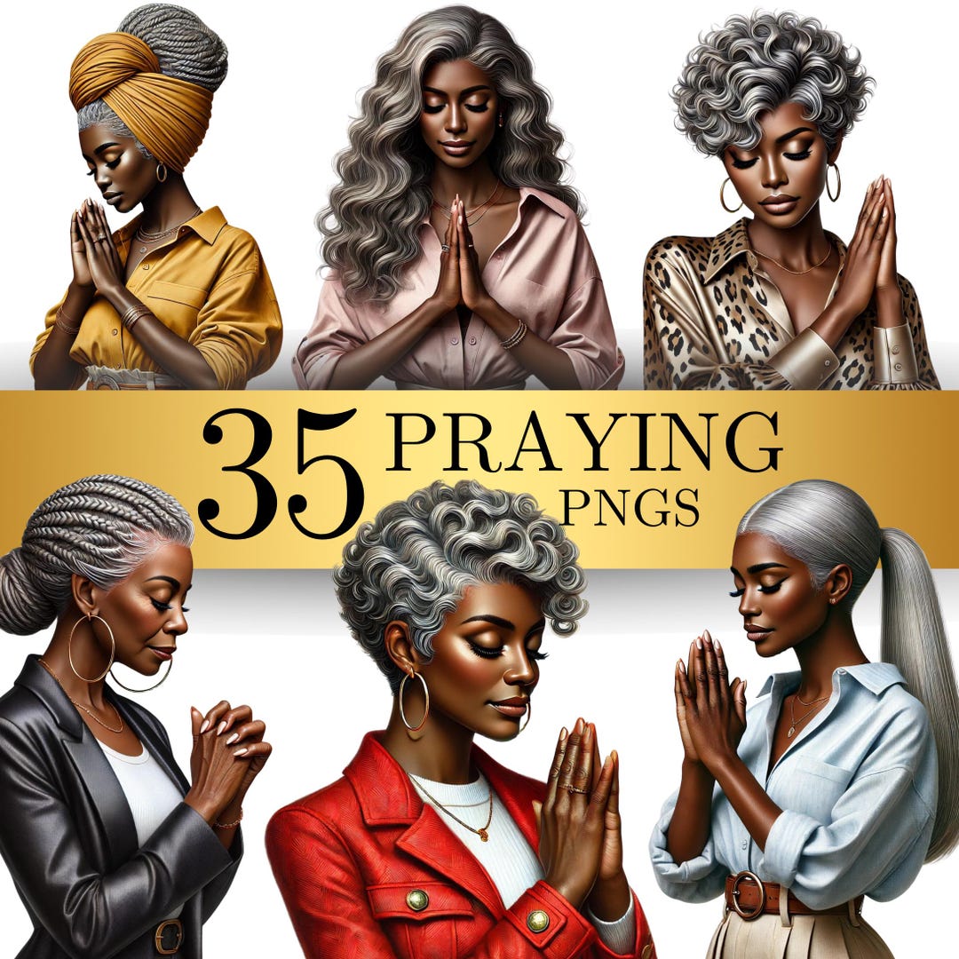 Praying Woman Png Praying Women Praying Black Woman Praying Hands African American Female ...