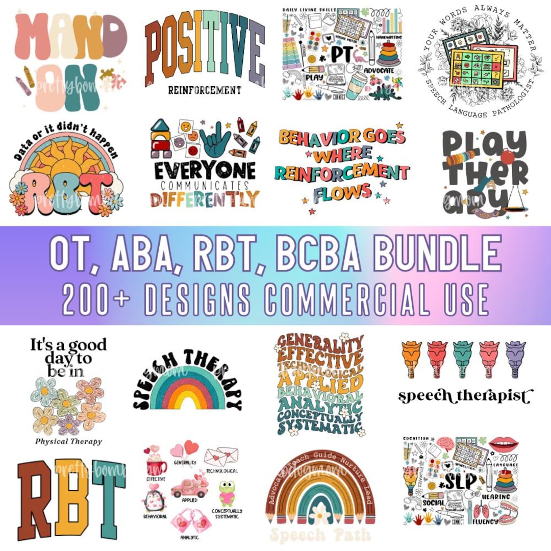 Aba Png Bundle Rbt Png Bcba Png OT Png Clipart Inclusion Png Clip Art ...