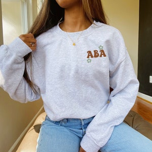 Aba Sweatshirt Bcba Shirt Rbt Shirts Behavior Analyst Aba Therapy ...